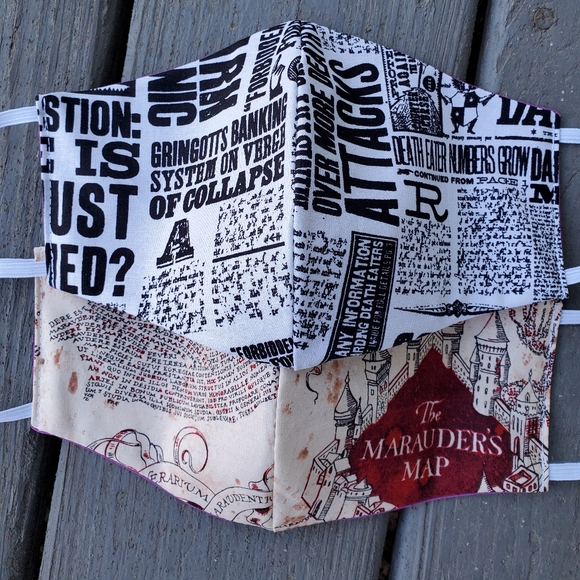 Handmade | Accessories | Harry Potter Masks 3 Layer New | Poshmark